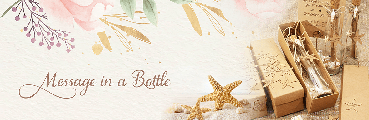 Message in a Bottle Invitations • Lovely Knot • Custom wedding ...