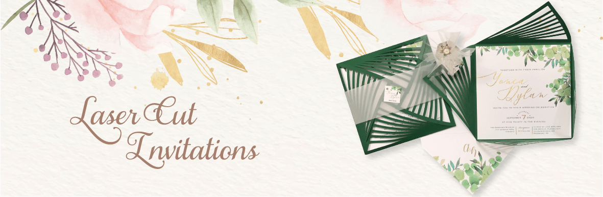 Laser Cut Invites • Lovely Knot • Custom wedding invitations, Bar and ...