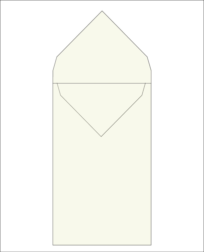 Envelope 103 Edged 5.7x9.3 " / 14.5x23.8 cm • Lovely Knot • Custom ...