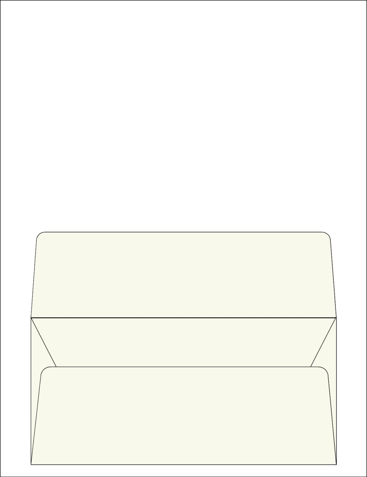 Envelope 47 9.8x4.7 " / 12x25 cm • Lovely Knot • Custom wedding ...